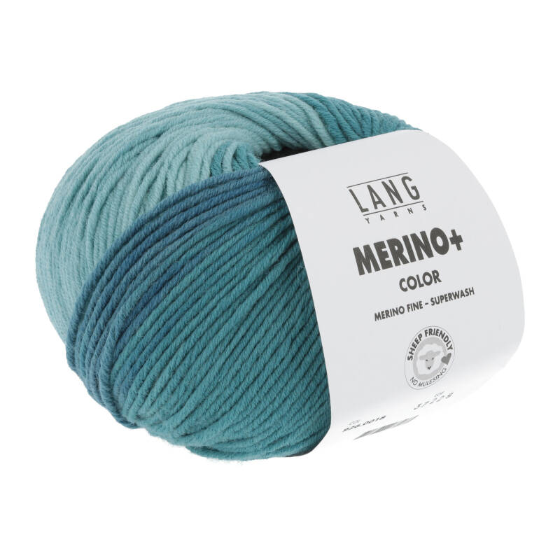 Lang Yarns MERINO+ COLOR 18